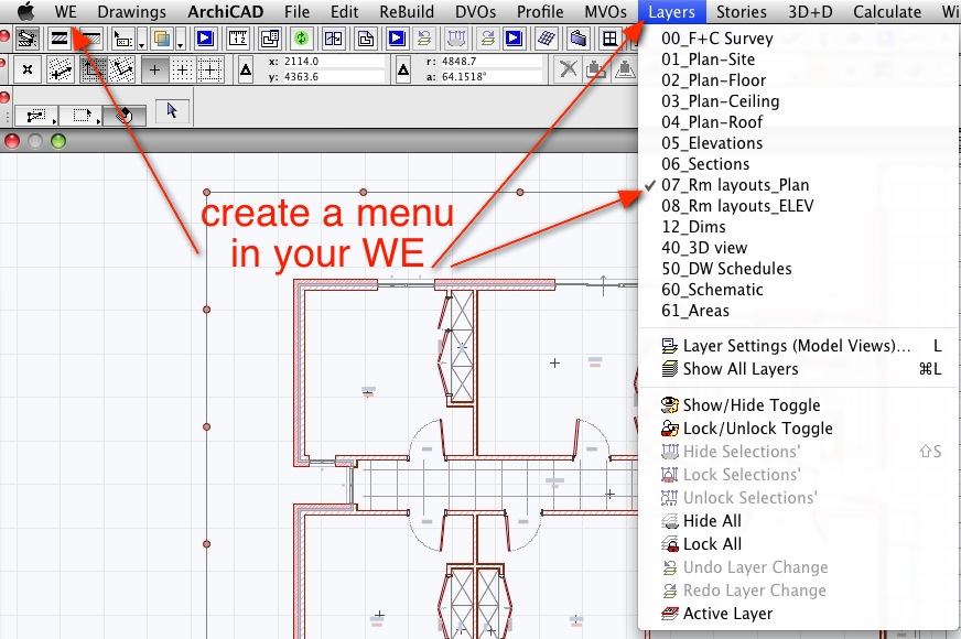 Layer Combinations Tool bar? - Graphisoft Community